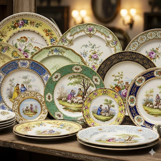 Decorative Plates | Vintage Hanging Wall Décor – Acilis – Acilis The ...